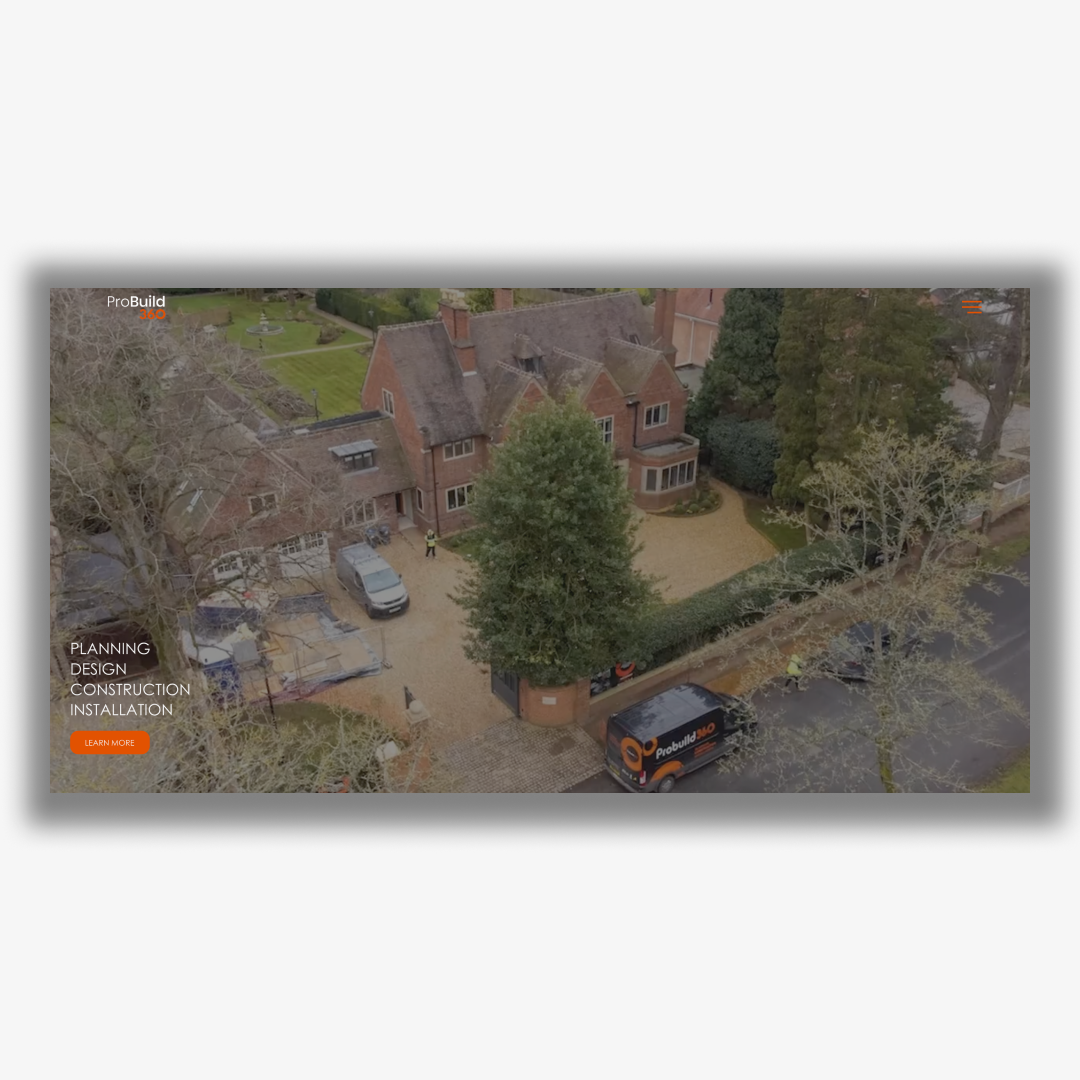 ProBuild 360 - Website Rebuild | Social Nerd UK